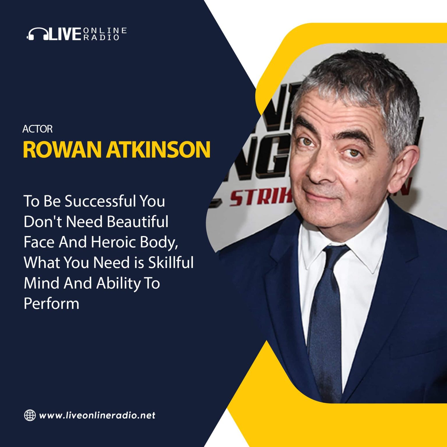 Rowan Atkinson: birthday - Live Online Radio Blog