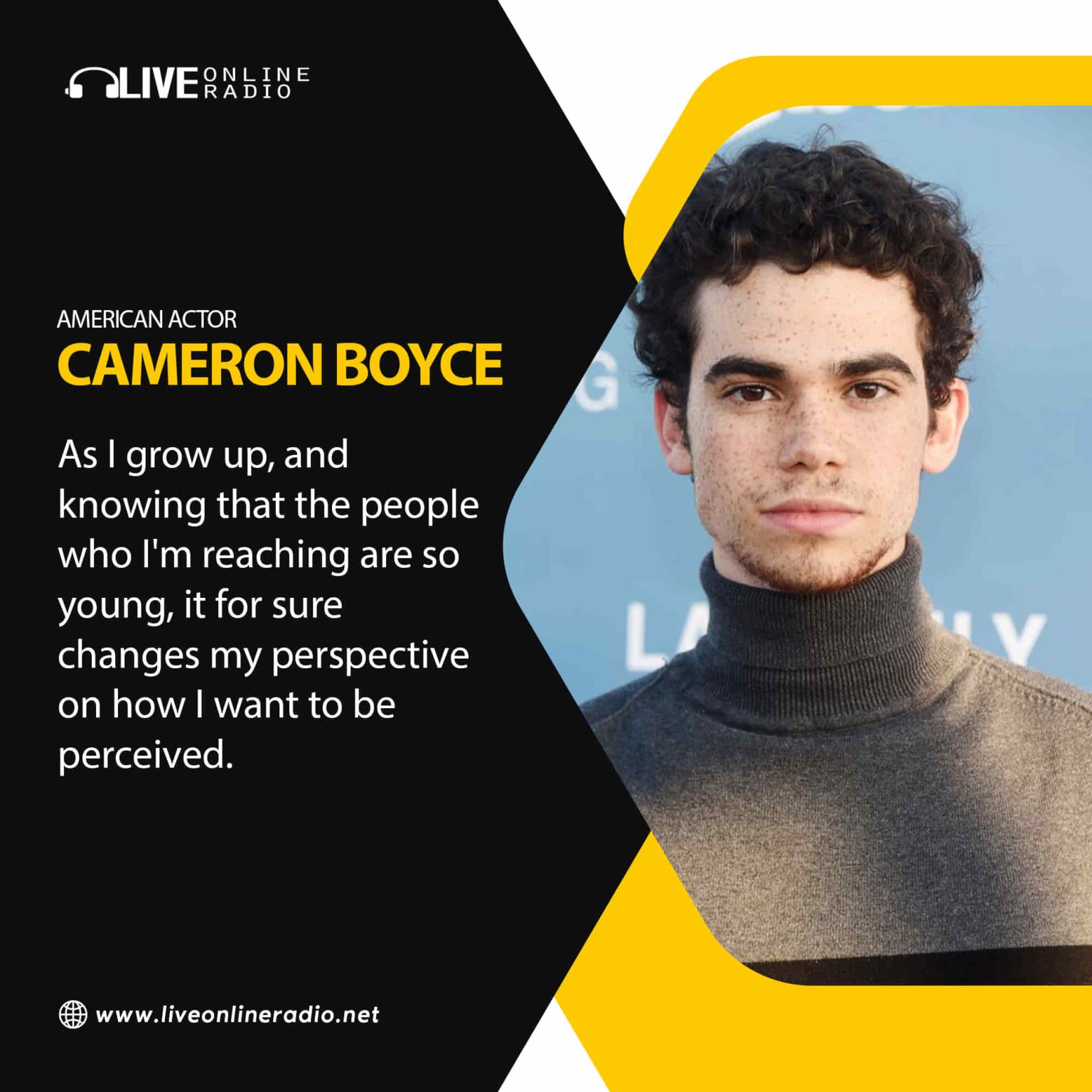 Cameron Boyce: Birthday - Live Online Radio Blog