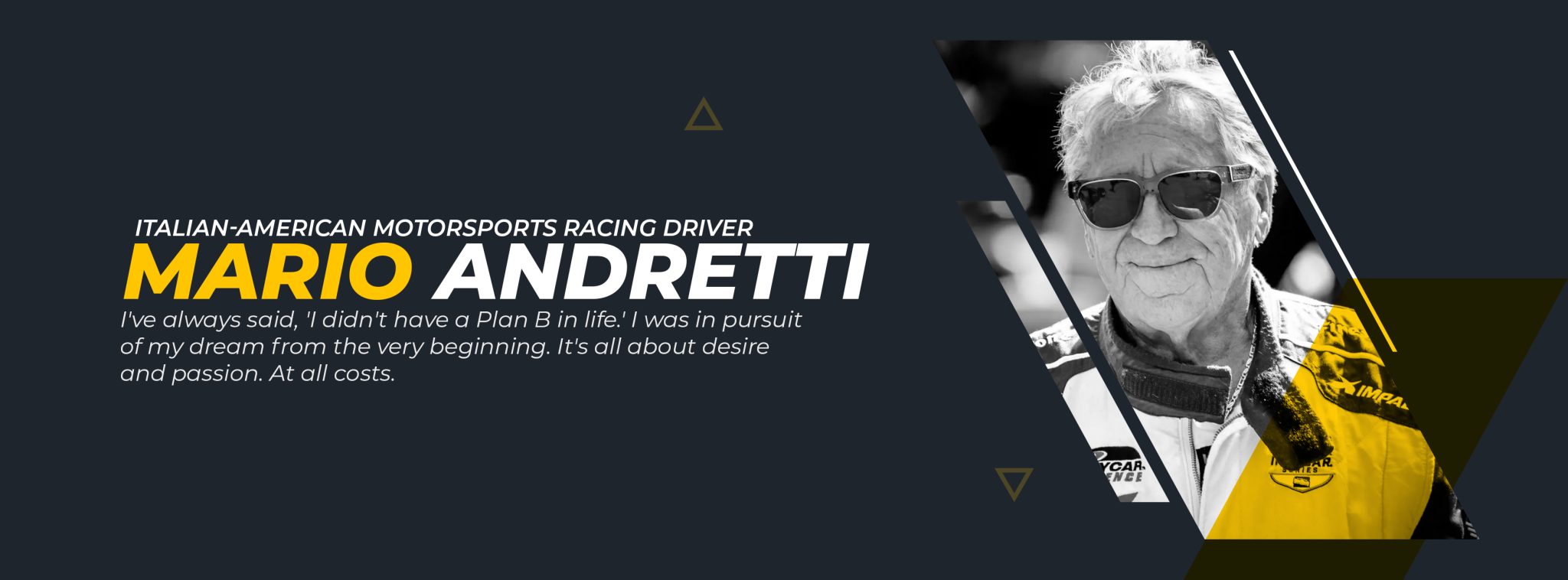 Inspiring quotes by Mario Andretti - Live Online Radio Blog