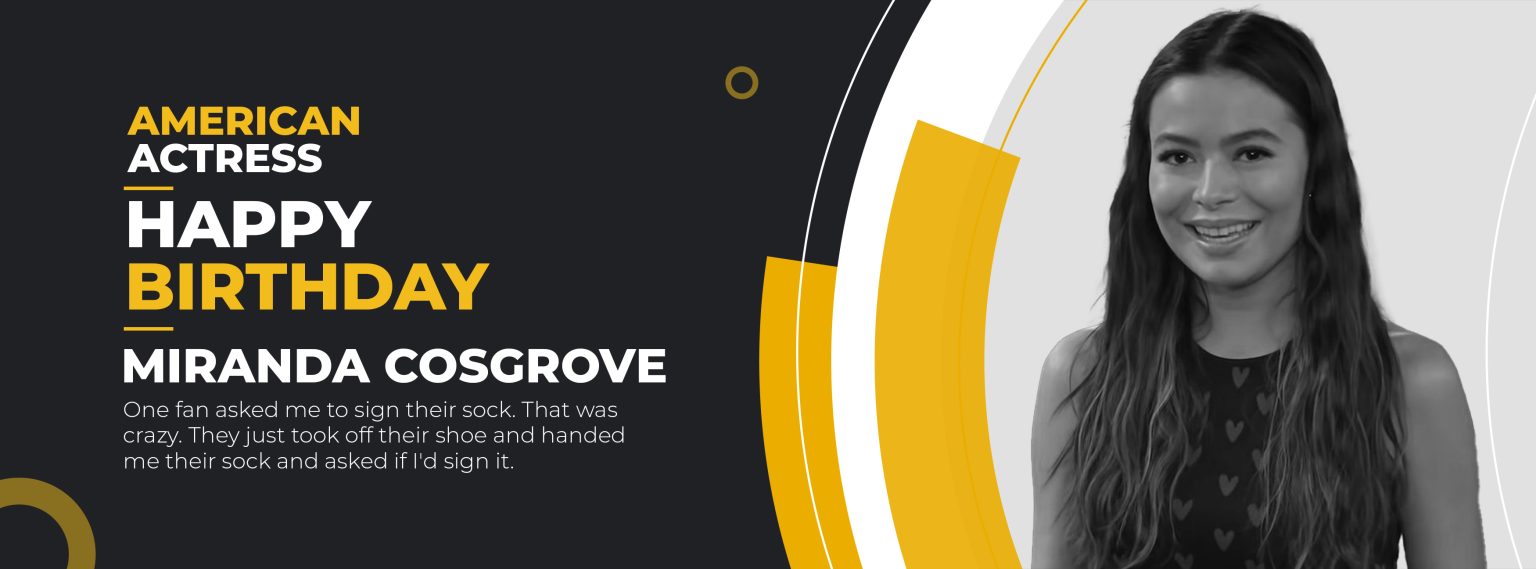 Miranda Cosgrove: Birthday - Live Online Radio Blog