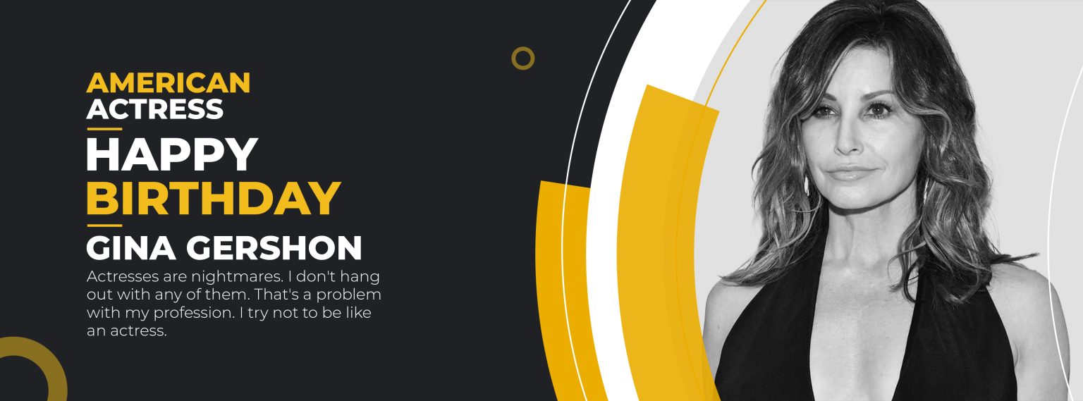 Gina Gershon: Birthday - Live Online Radio Blog