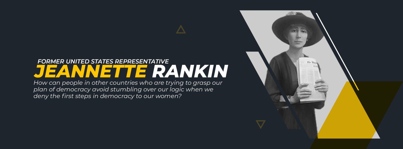 Inspiring quotes by Jeannette Rankin - Live Online Radio Blog
