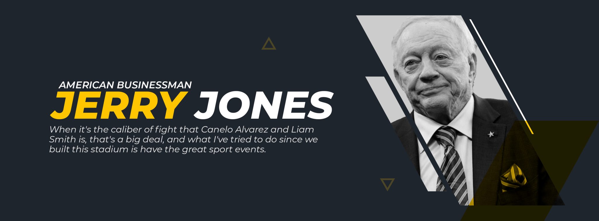 Inspiring quotes by Jerry Jones - Live Online Radio Blog