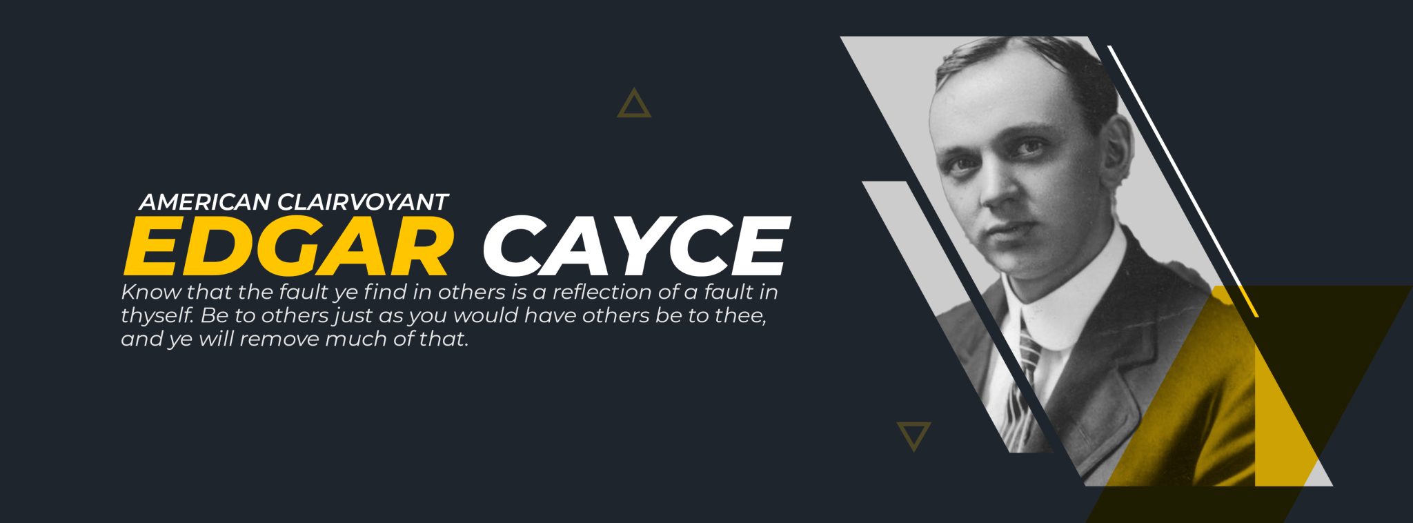 Inspiring quotes by Edgar Cayce - Live Online Radio Blog