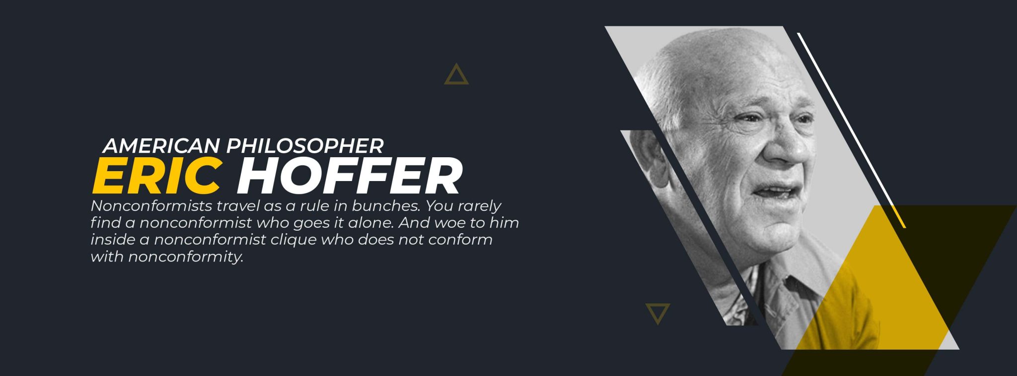 Inspiring quotes by Eric Hoffer - Live Online Radio Blog