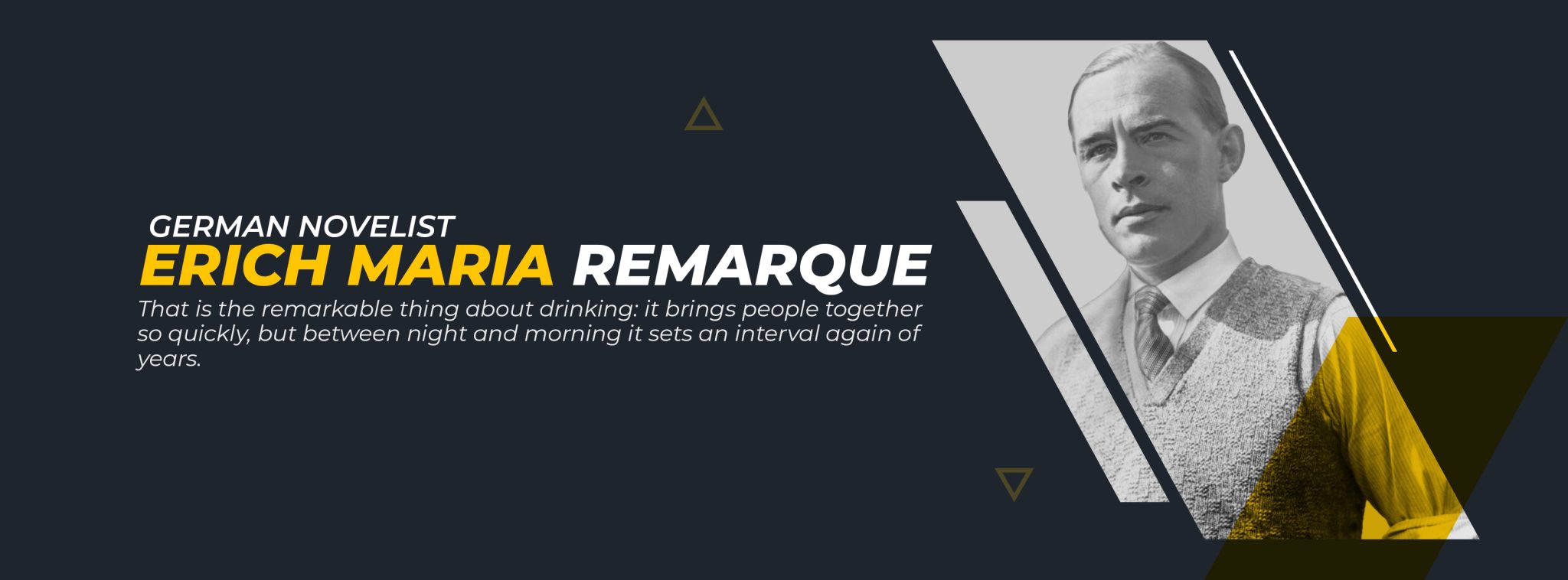 Inspiring quotes by Erich Maria Remarque - Live Online Radio Blog