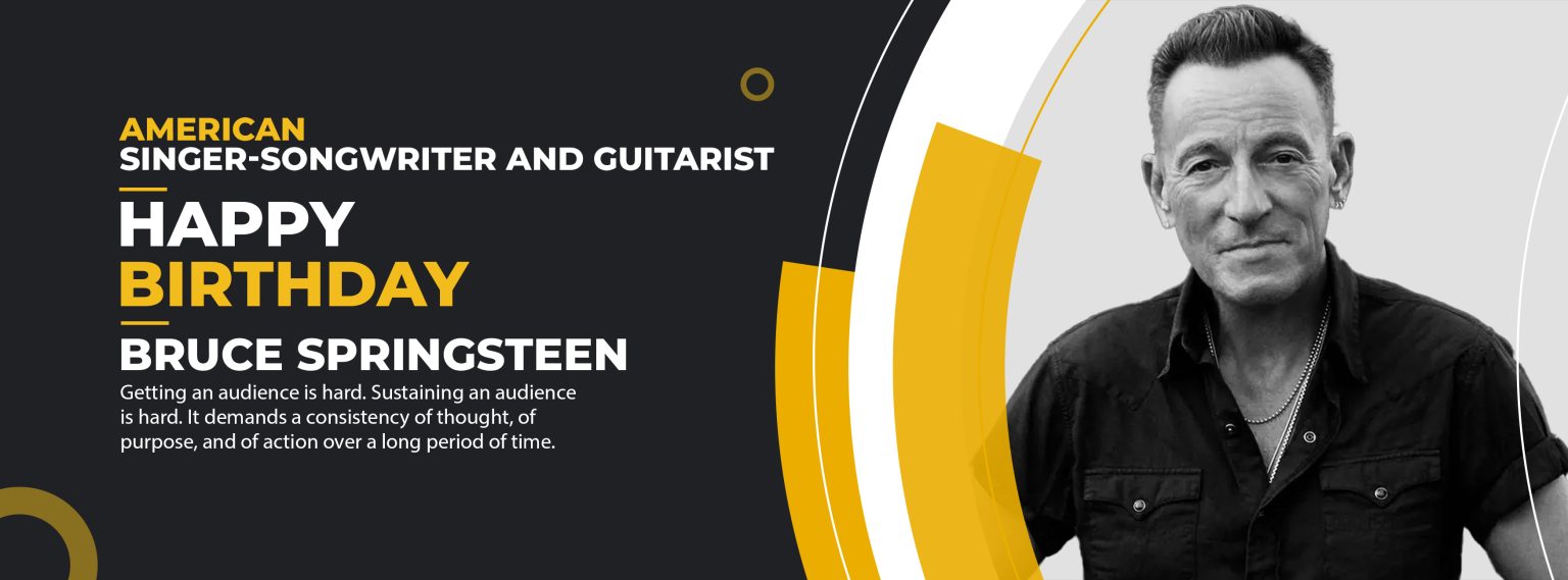 Bruce Springsteen: Birthday - Live Online Radio Blog