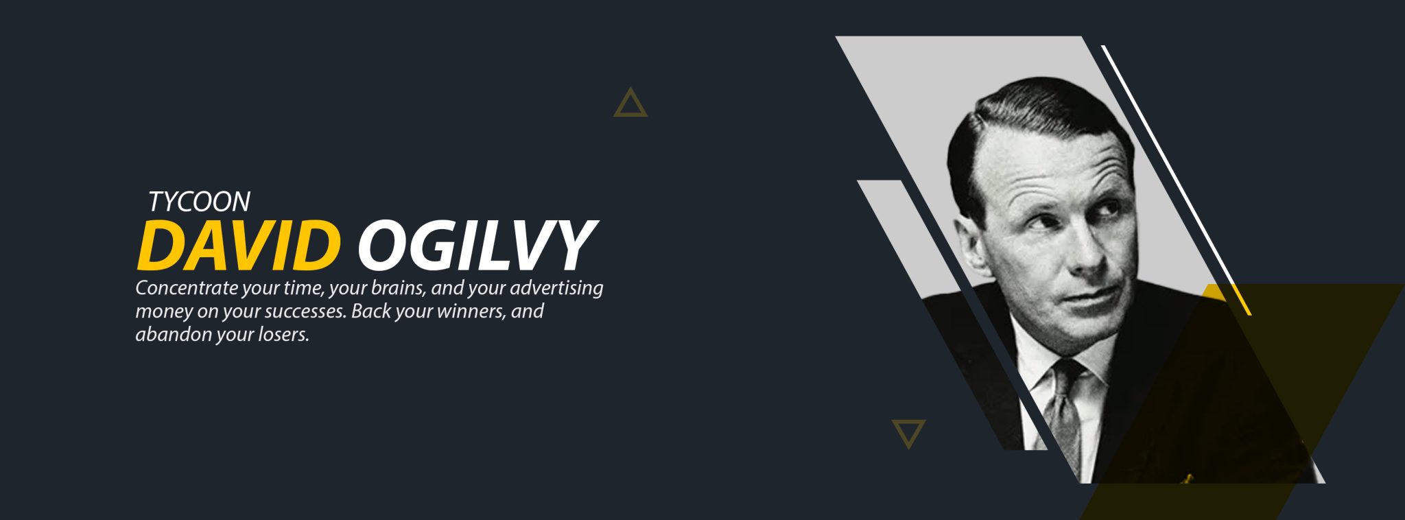 Inspiring quotes by David Ogilvy - Live Online Radio Blog