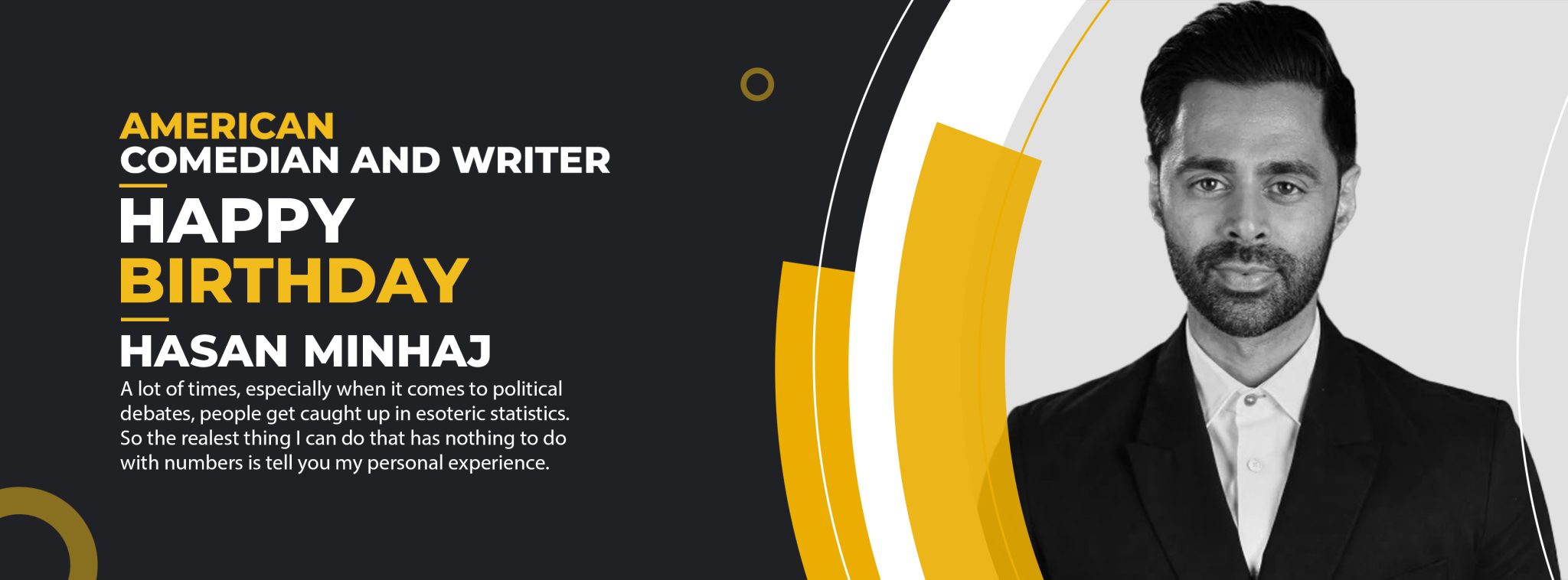 Hasan Minhaj: Birthday - Live Online Radio Blog