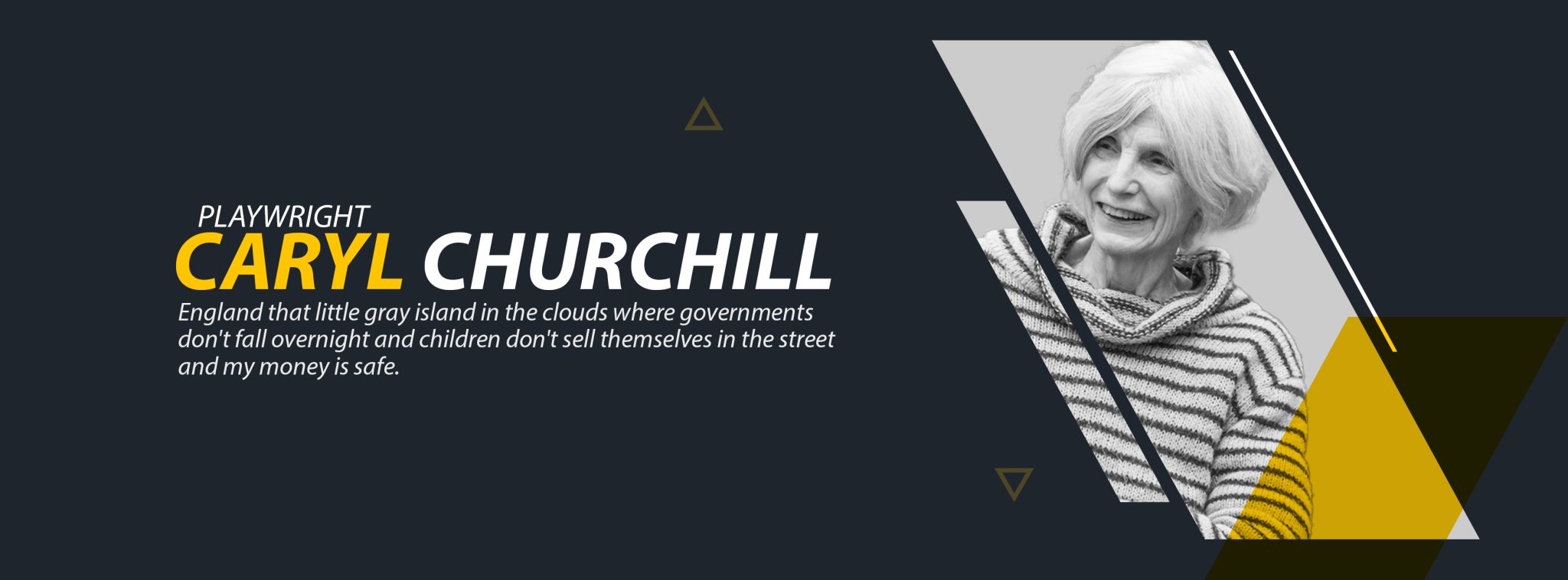 Inspiring quotes by Caryl Churchill - Live Online Radio Blog