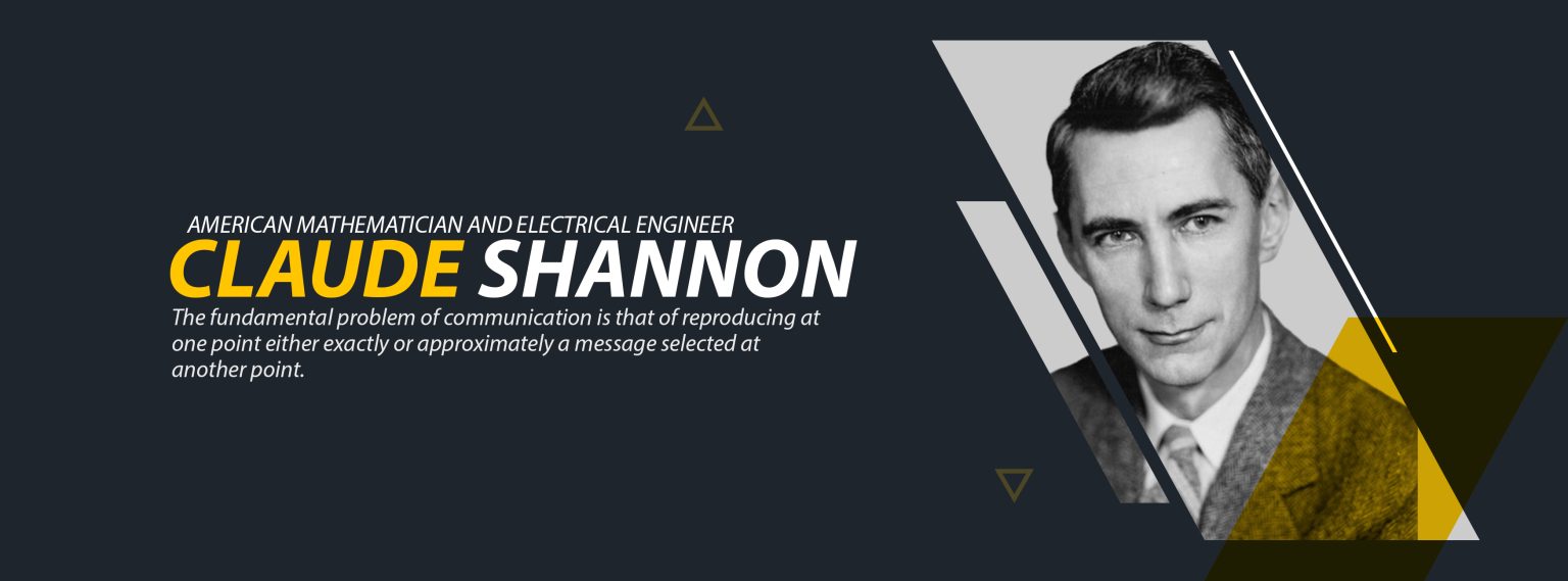 Inspiring quotes by Claude Shannon - Live Online Radio Blog