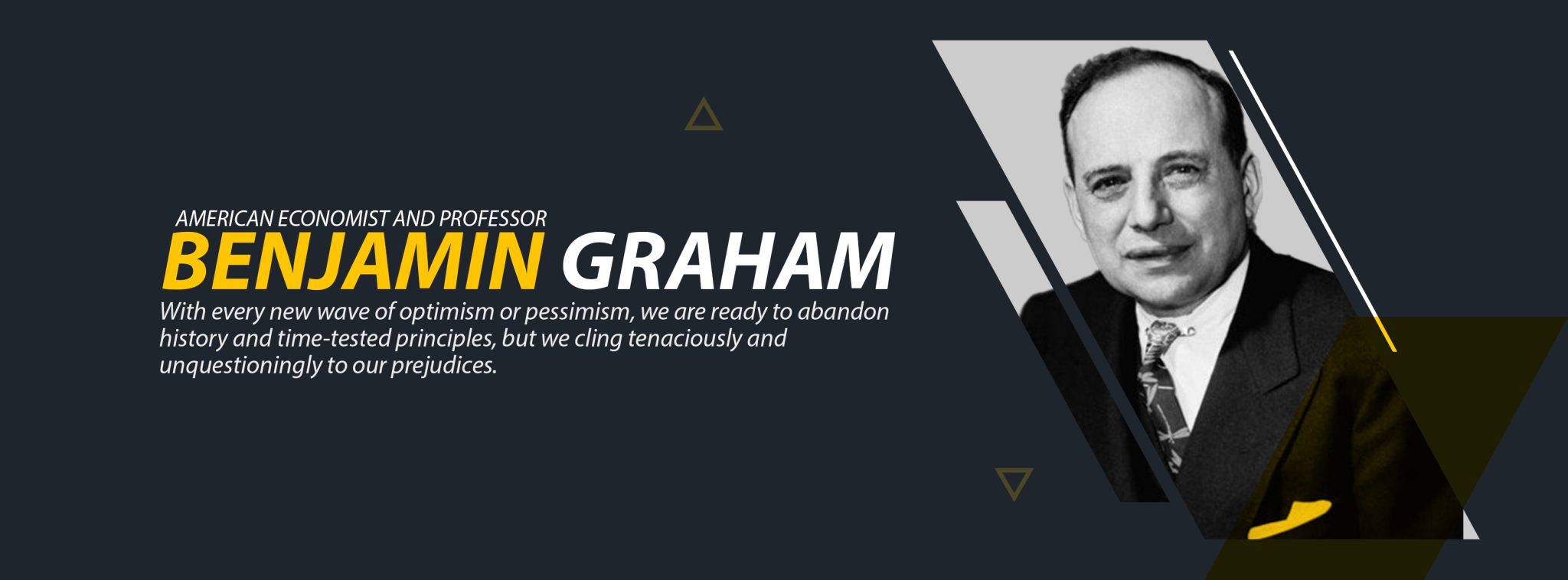 Inspiring quotes by Benjamin Graham - Live Online Radio Blog
