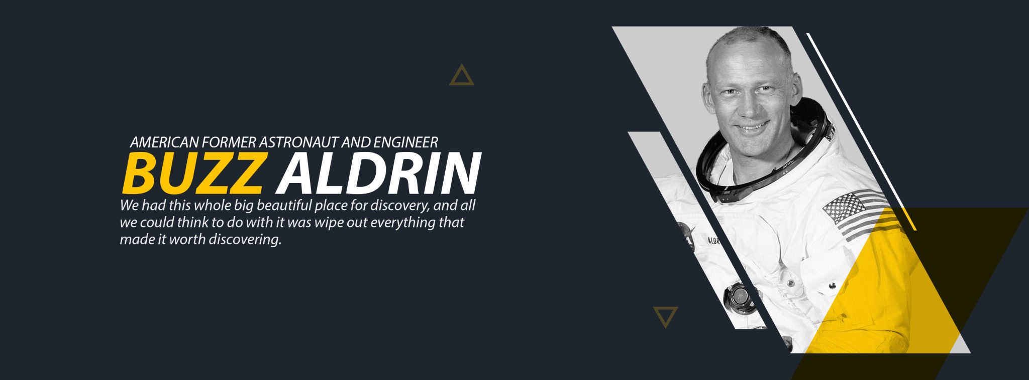 Inspiring quotes by Buzz Aldrin - Live Online Radio Blog