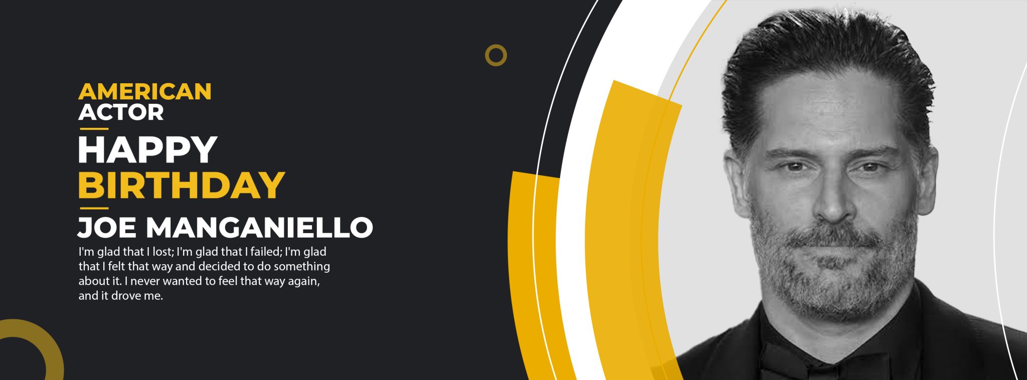 Joe Manganiello: Birthday - Live Online Radio Blog