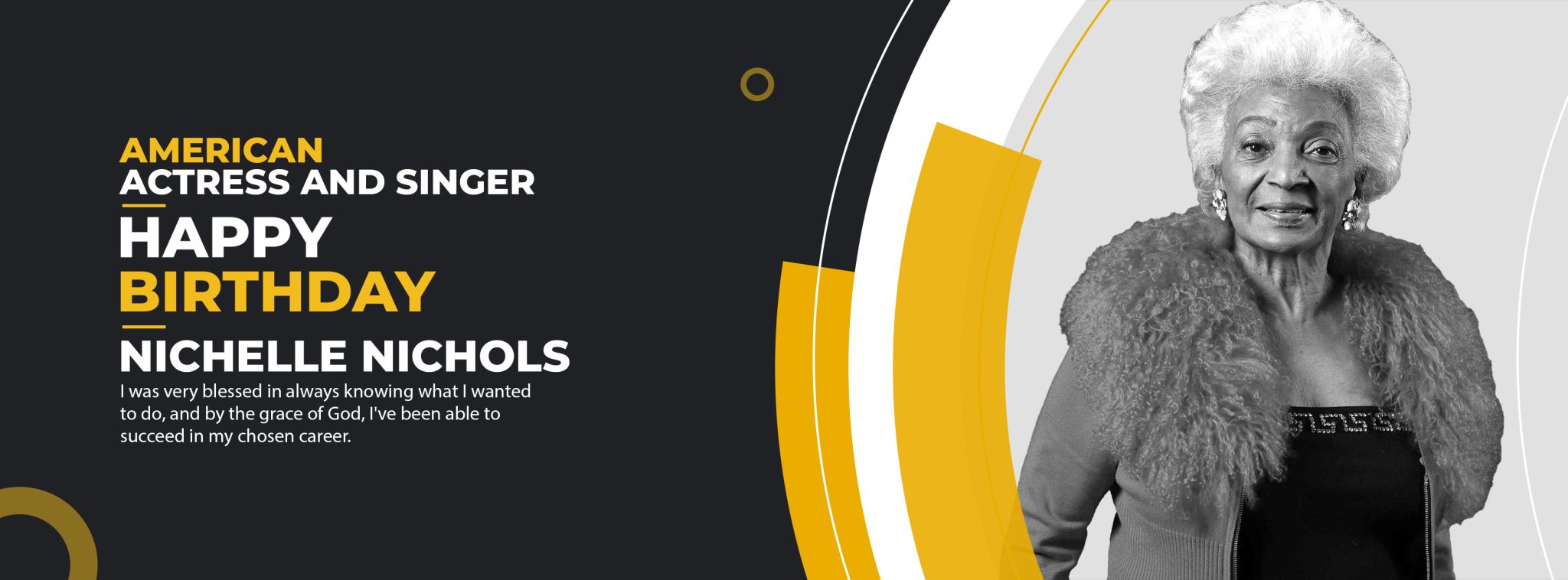 Nichelle Nichols: Birthday - Live Online Radio Blog