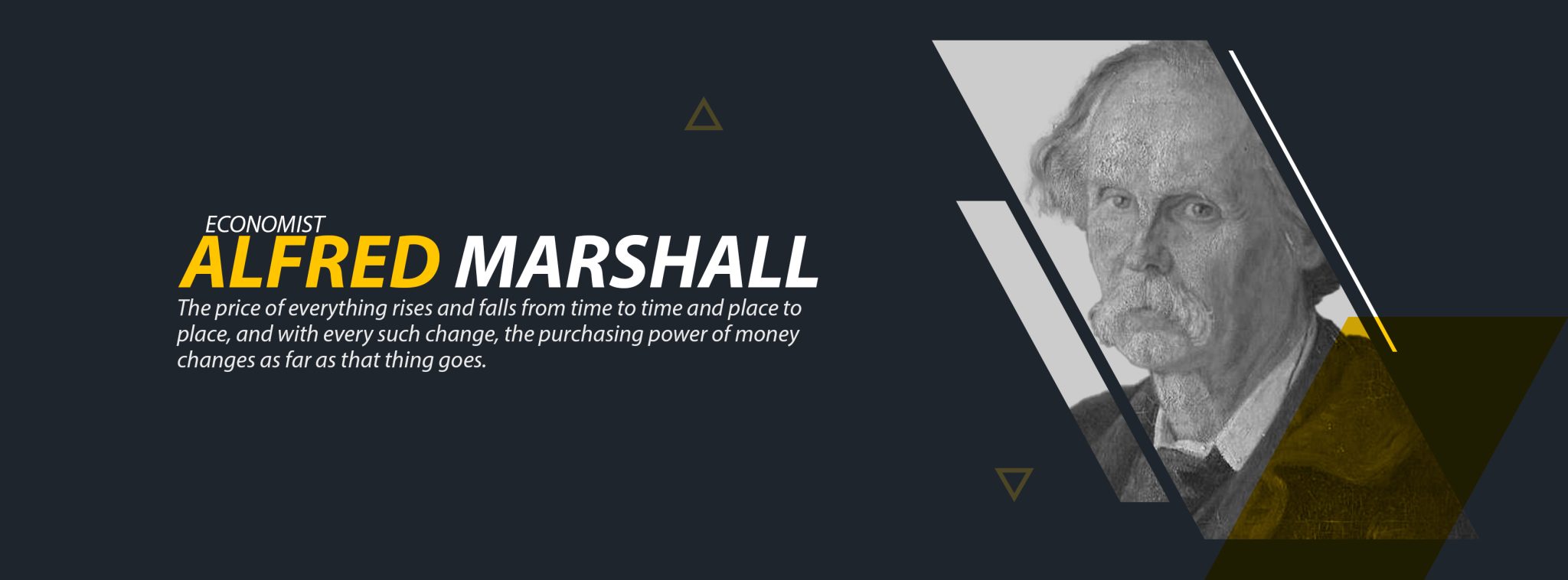 Inspiring quotes by Alfred Marshall - Live Online Radio Blog