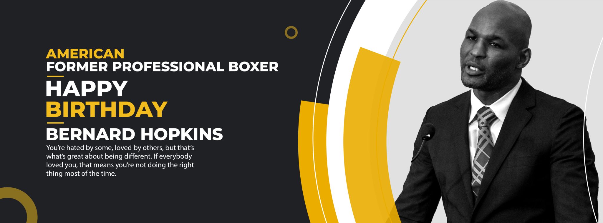 Bernard Hopkins: Birthday - Live Online Radio Blog