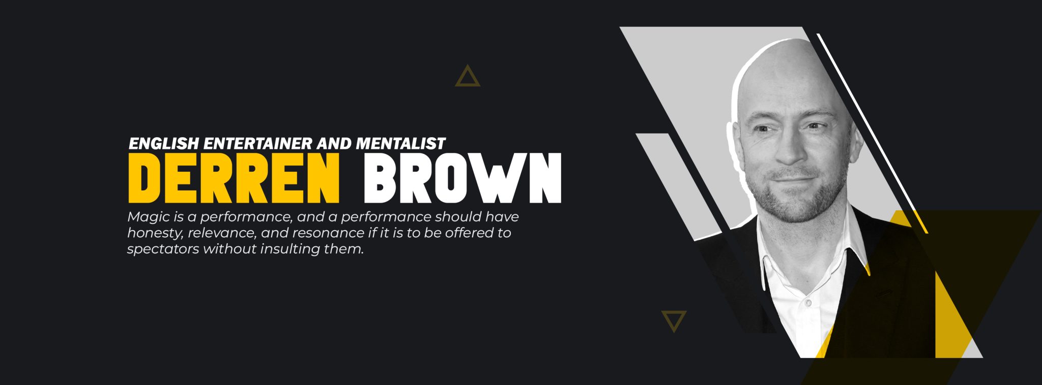 Inspiring quotes by Derren Brown - Live Online Radio Blog