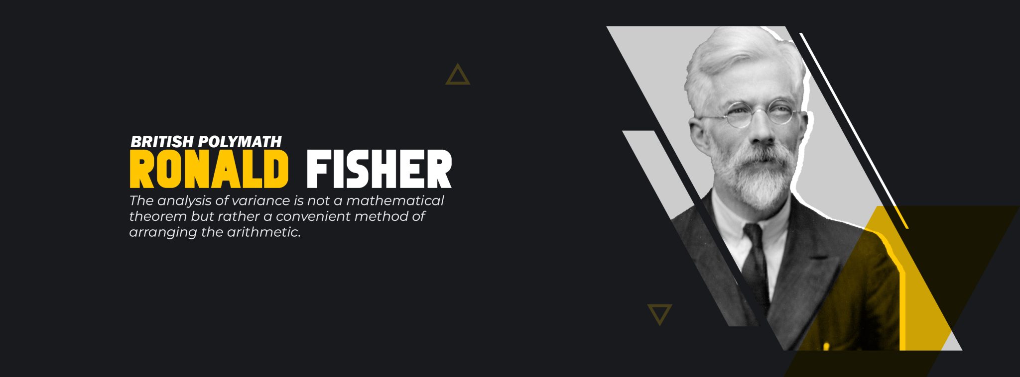 Inspiring quotes by Ronald Fisher - Live Online Radio Blog