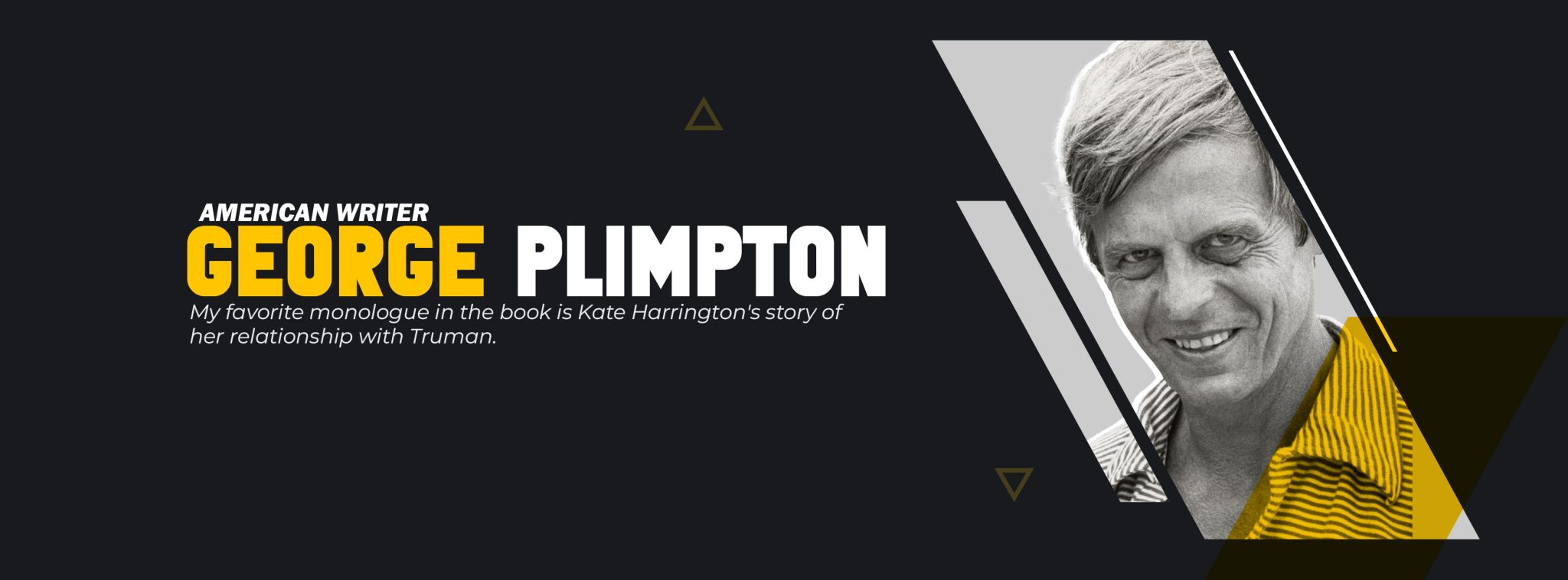 Inspiring quotes by George Plimpton - Live Online Radio Blog