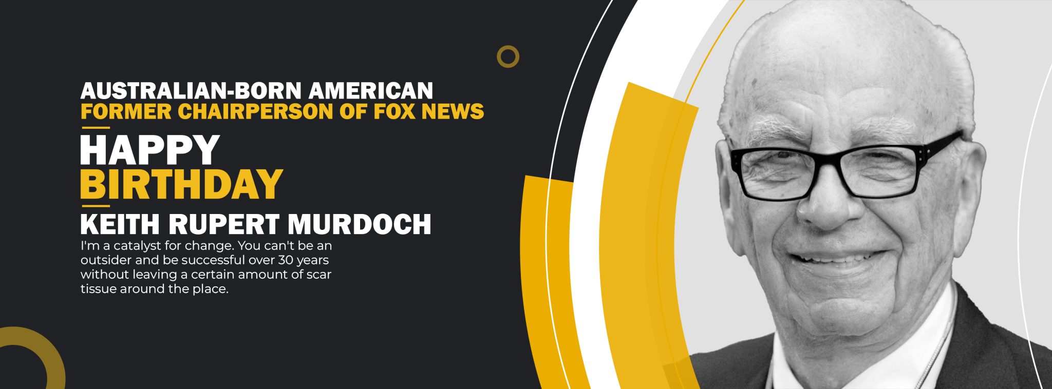 Keith Rupert Murdoch: Birthday - Live Online Radio Blog