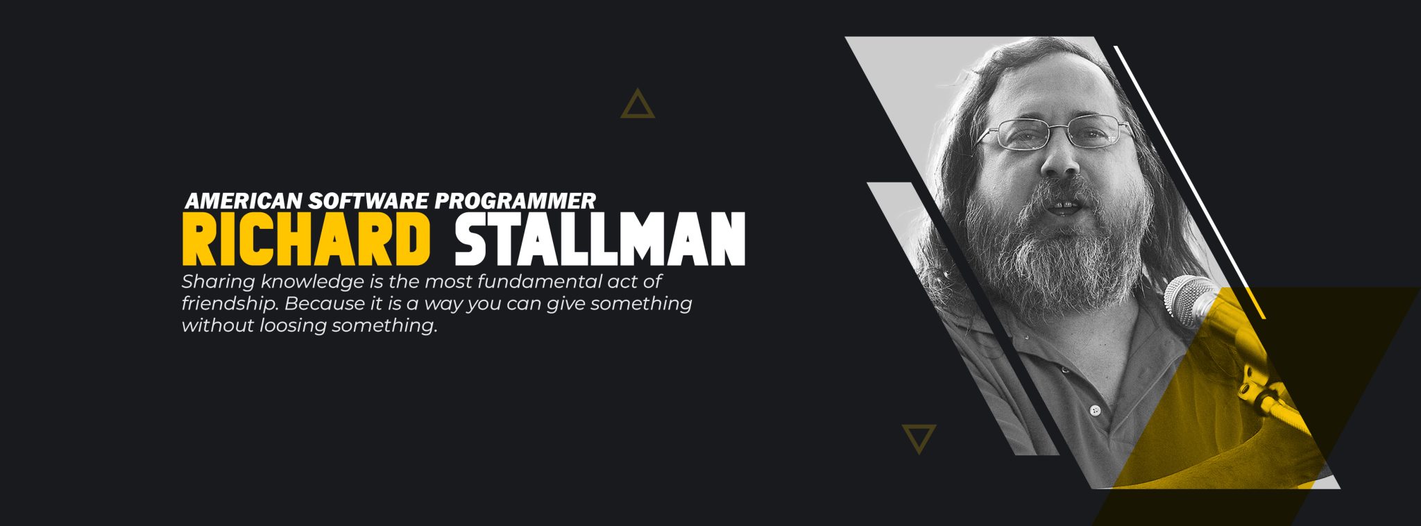 Inspiring quotes by Richard Stallman - Live Online Radio Blog