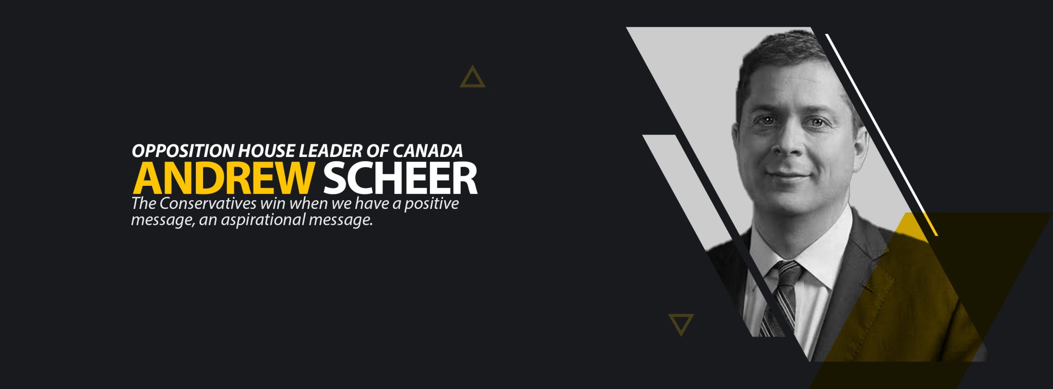 Inspiring quotes by Andrew Scheer - Live Online Radio Blog