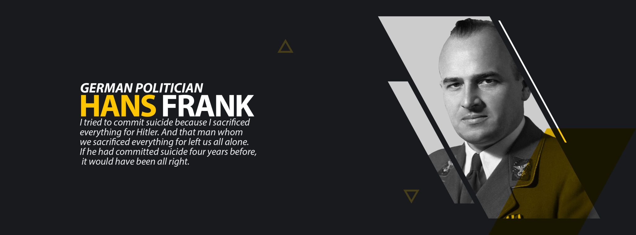 Inspiring quotes by Hans Frank - Live Online Radio Blog