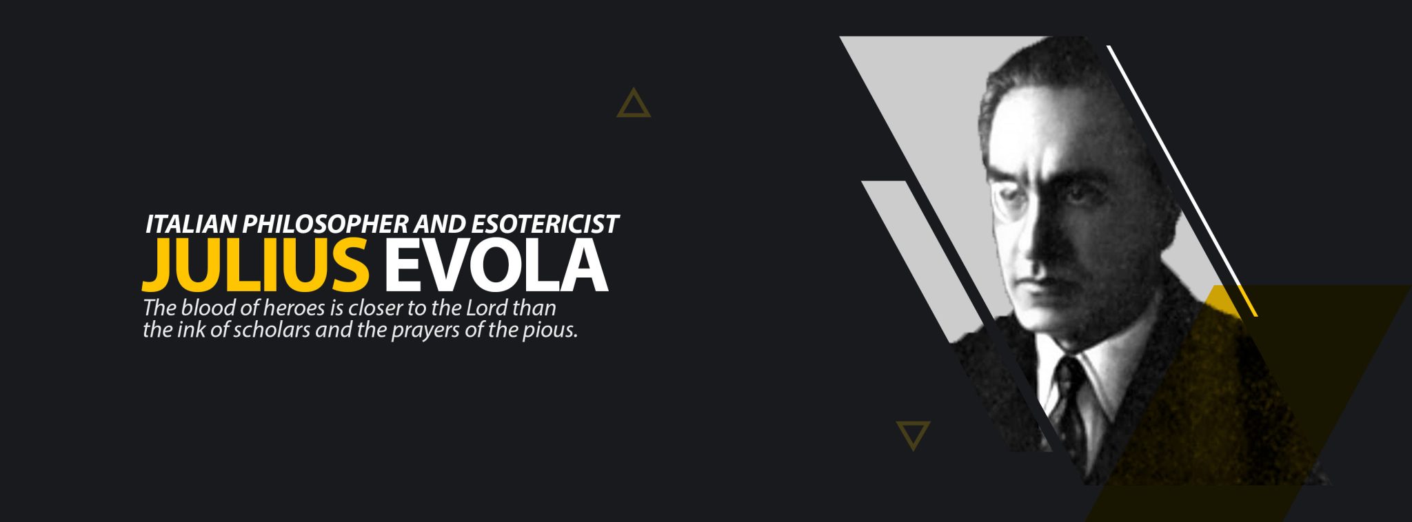 Inspiring quotes by Julius Evola - Live Online Radio Blog