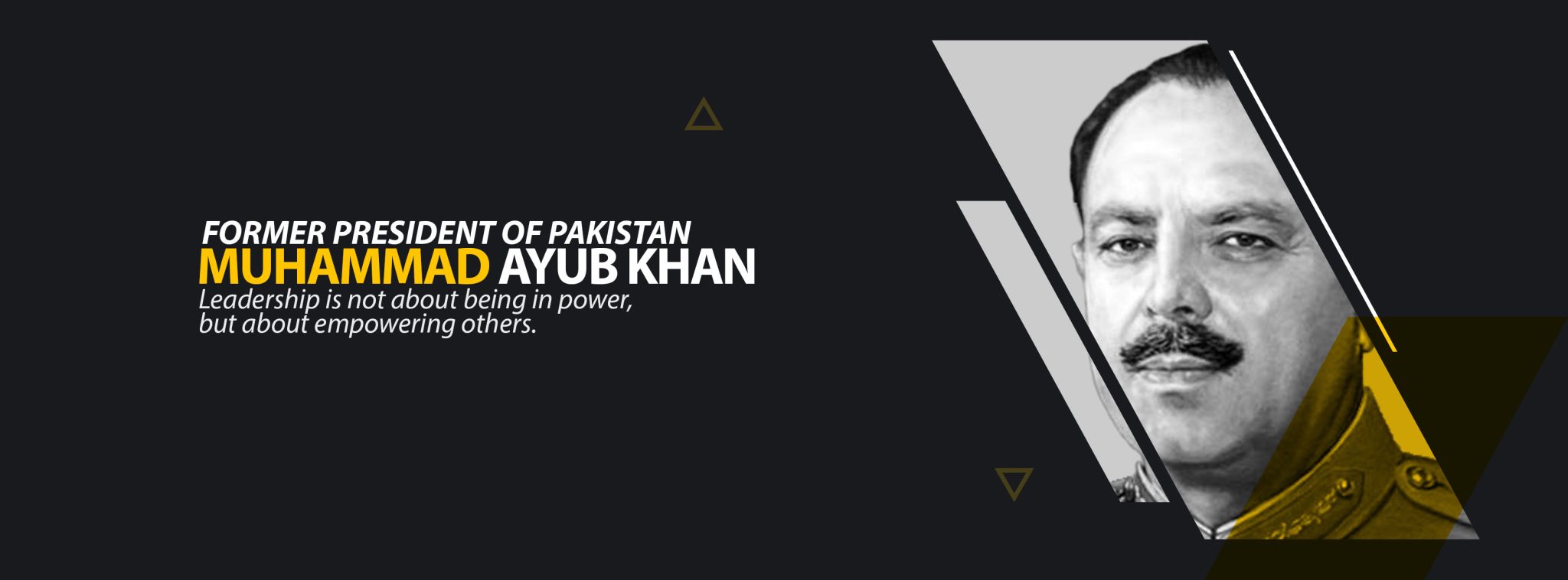 Inspiring quotes by Muhammad Ayub Khan - Live Online Radio Blog