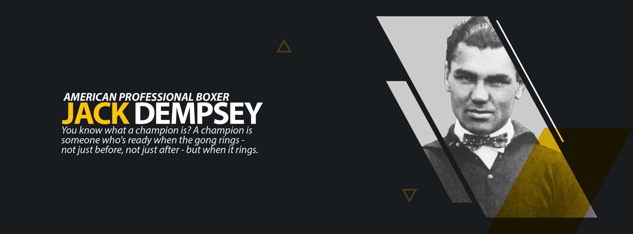 Inspiring quotes by Jack Dempsey - Live Online Radio Blog