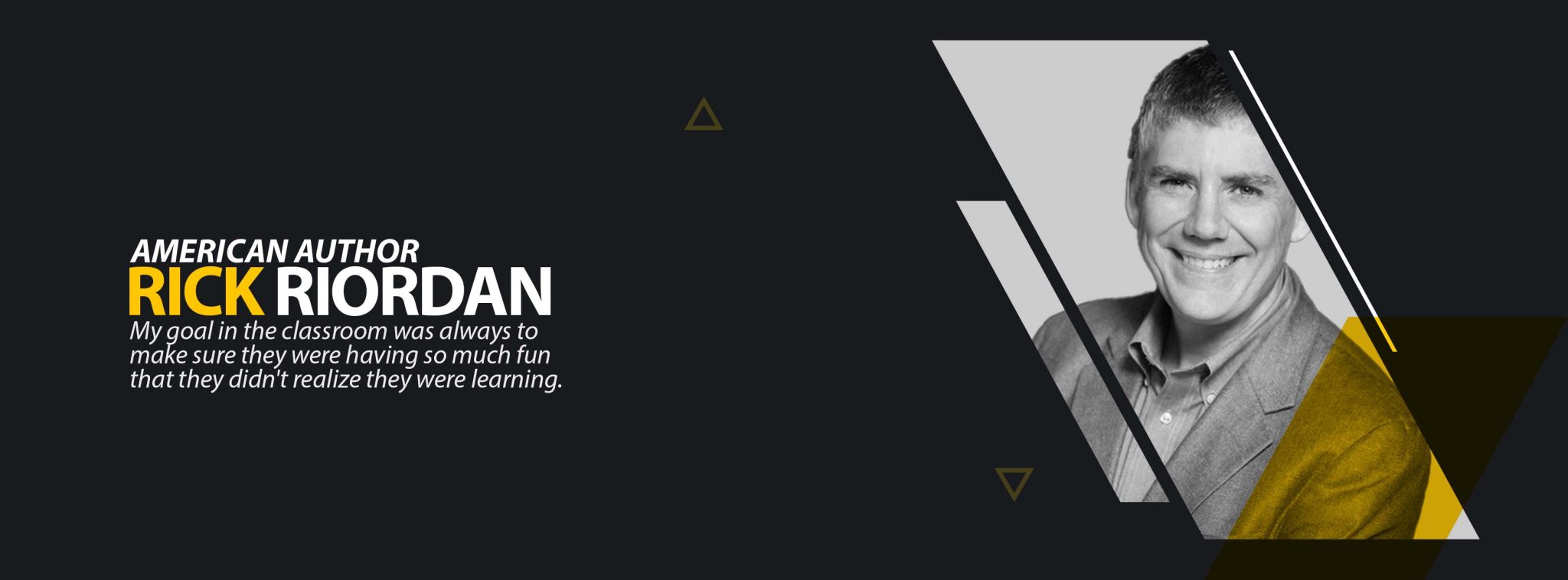 Inspiring quotes by Rick Riordan - Live Online Radio Blog