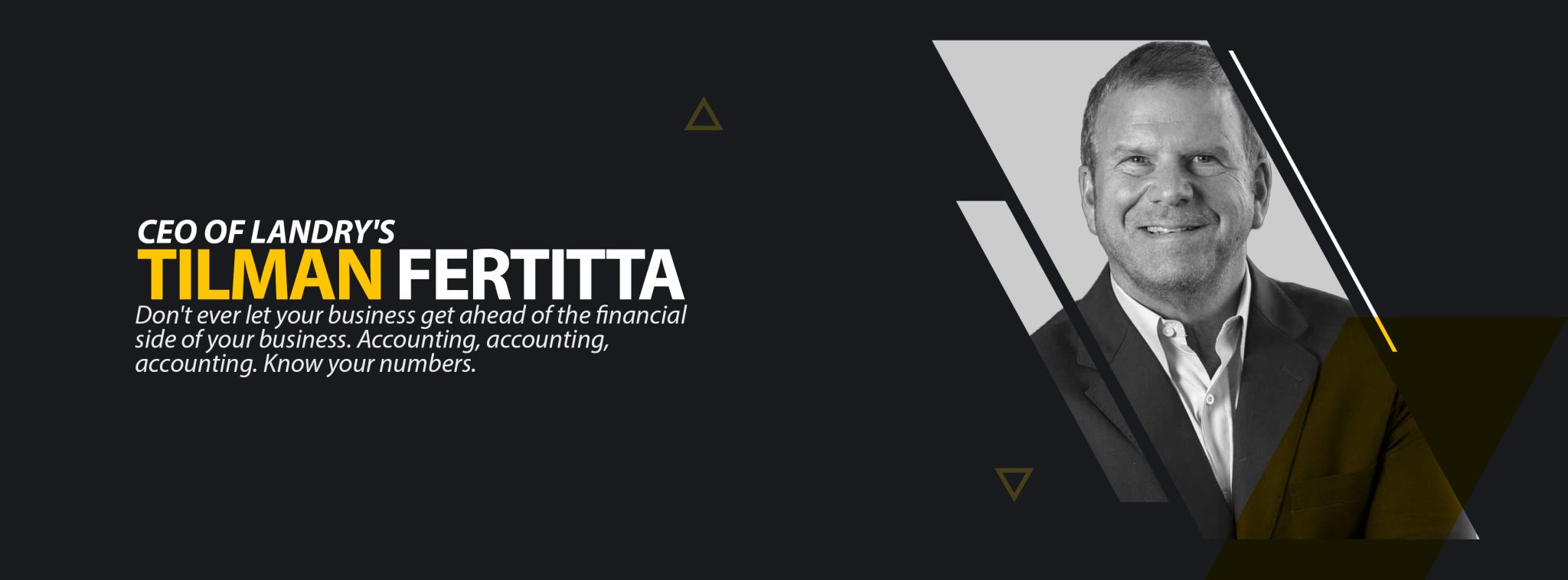 Inspiring quotes by Tilman Fertitta - Live Online Radio Blog