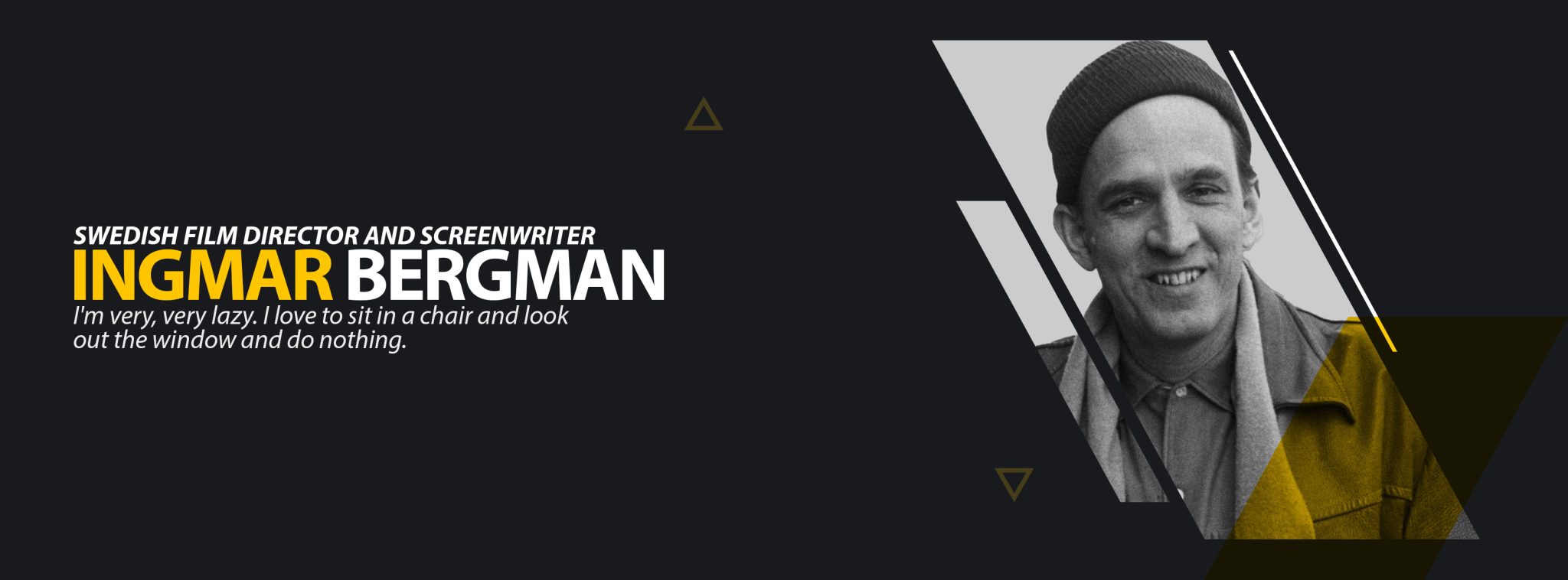 Inspiring quotes by Ingmar Bergman - Live Online Radio Blog