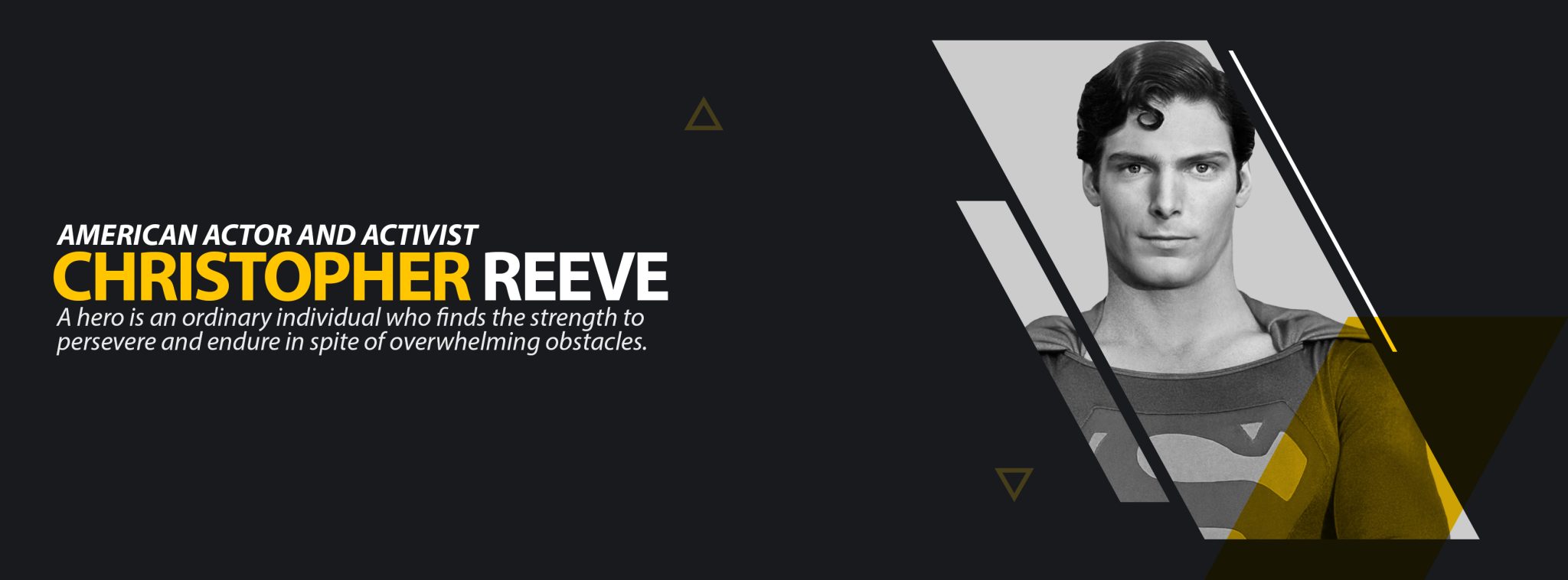 Inspiring quotes by Christopher Reeve - Live Online Radio Blog