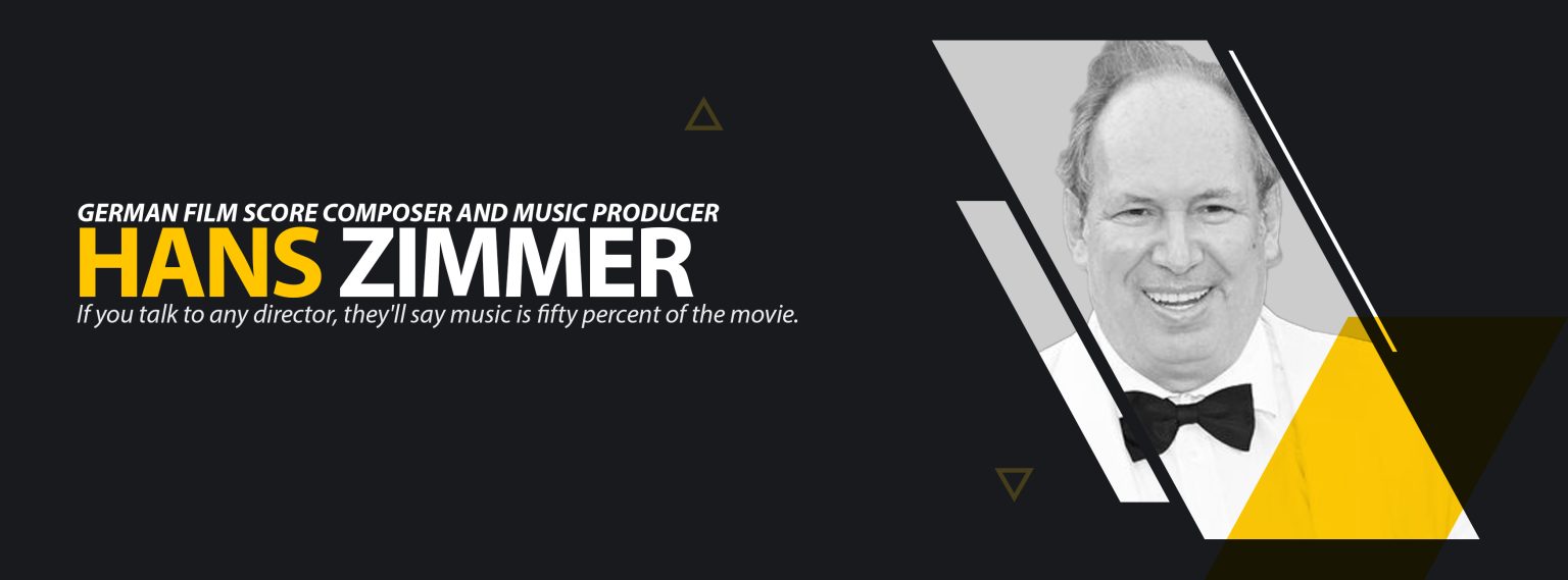Inspiring quotes by Hans Zimmer - Live Online Radio Blog