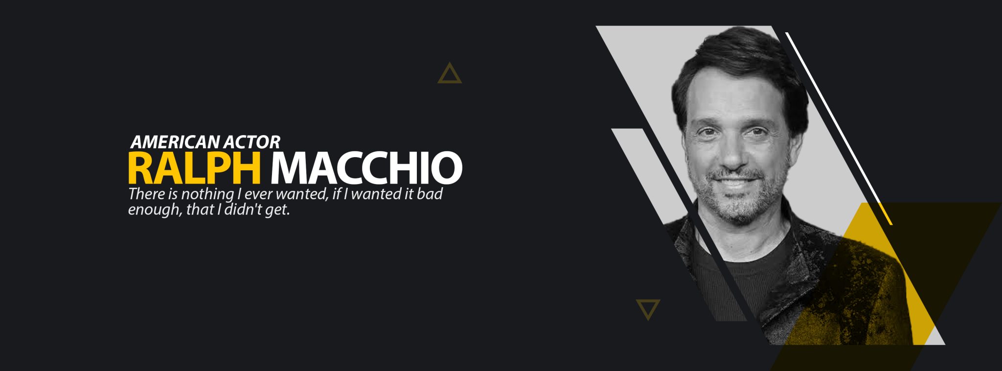 Inspiring quotes by Ralph Macchio - Live Online Radio Blog