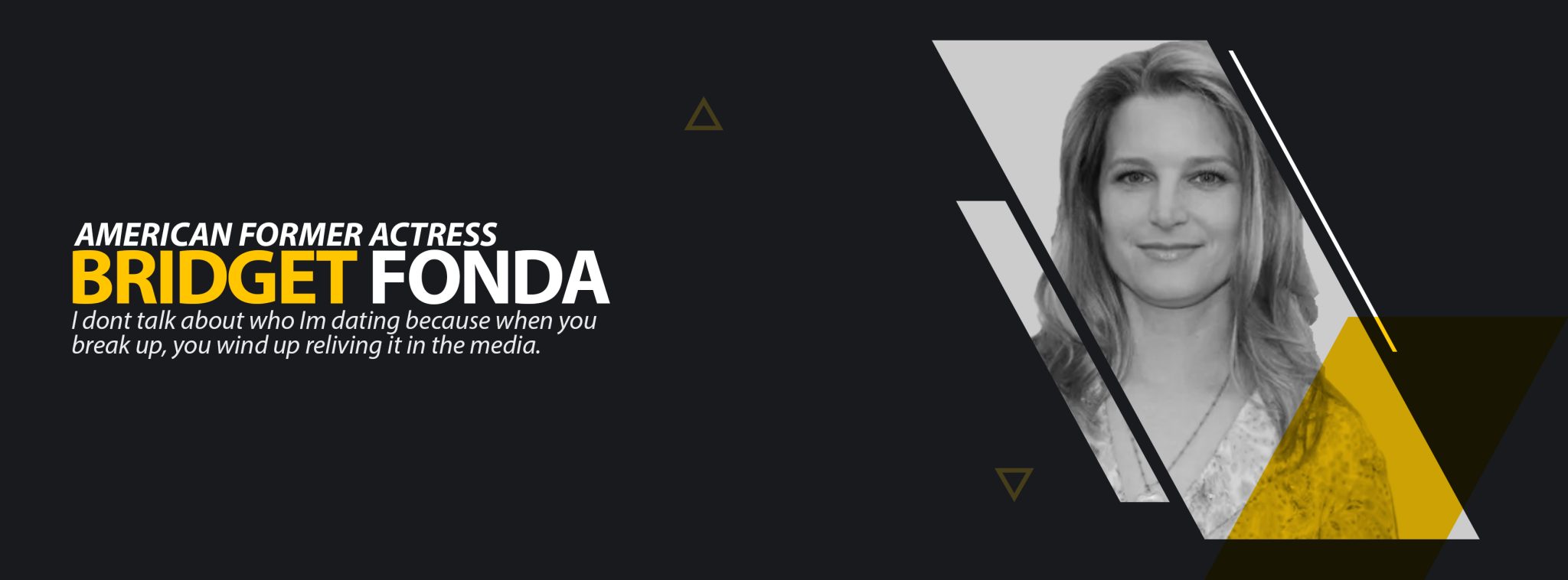 Inspiring quotes by Bridget Fonda - Live Online Radio Blog