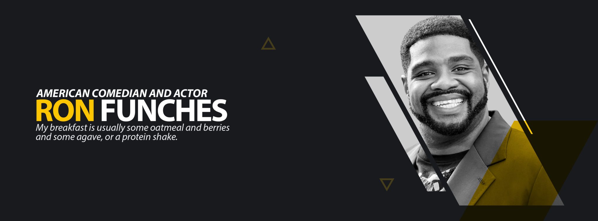 Inspiring quotes by Ron Funches - Live Online Radio Blog