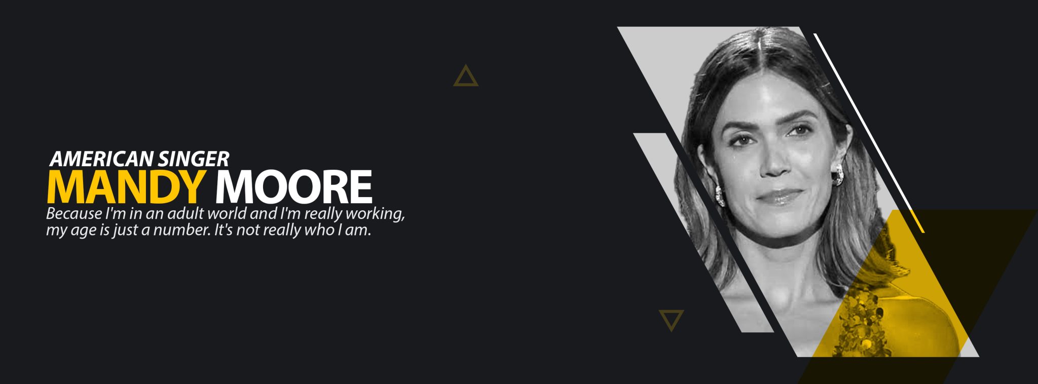Inspiring quotes by Mandy Moore - Live Online Radio Blog