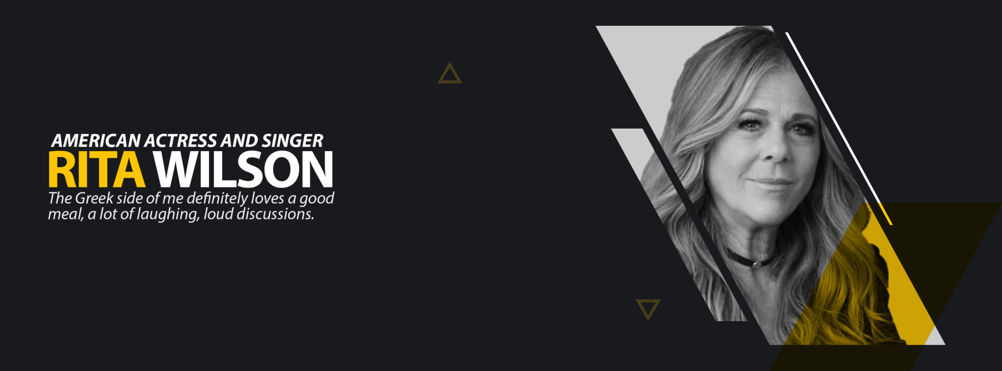 Inspiring quotes by Rita Wilson - Live Online Radio Blog