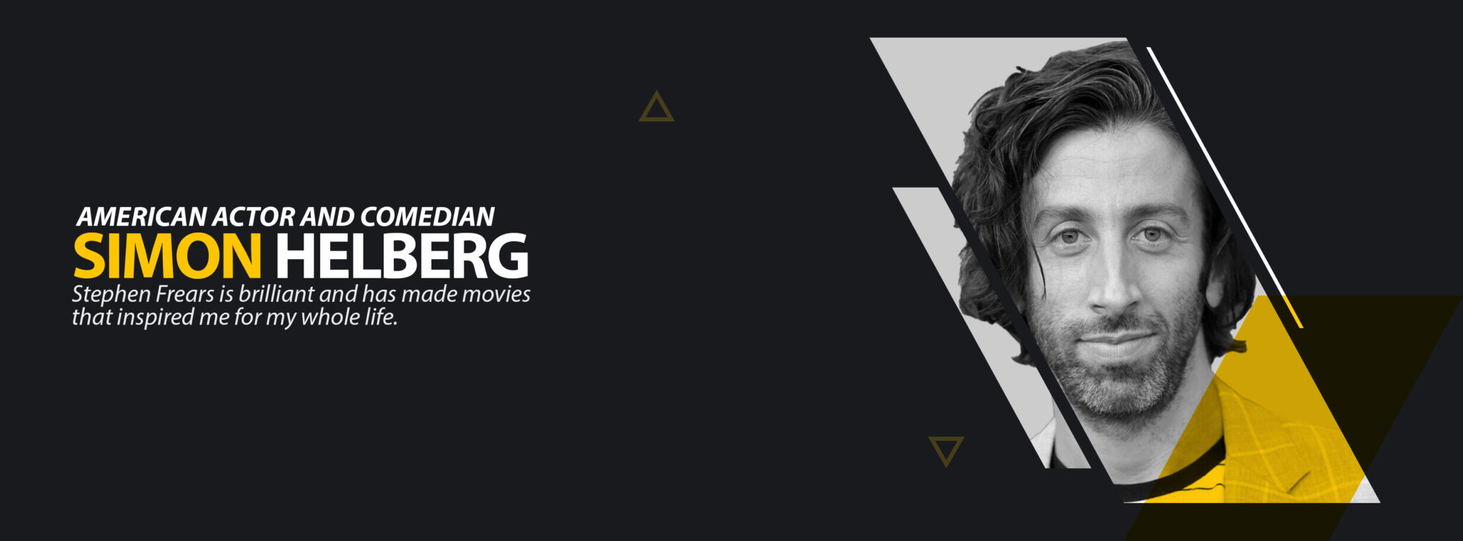 Inspiring quotes by Simon Helberg - Live Online Radio Blog